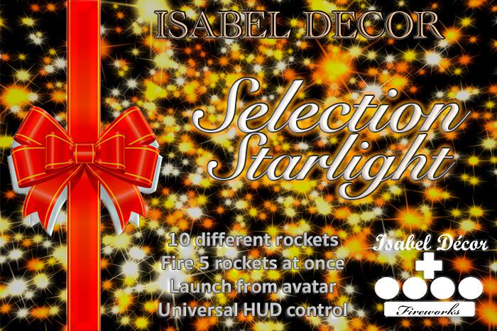 Second Life Marketplace - Isabel Decor Alpha Fireworks - Collection H (unlimited)